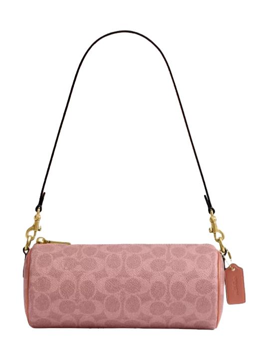 COACH Coach Barrel Bag in Signature Canvas
